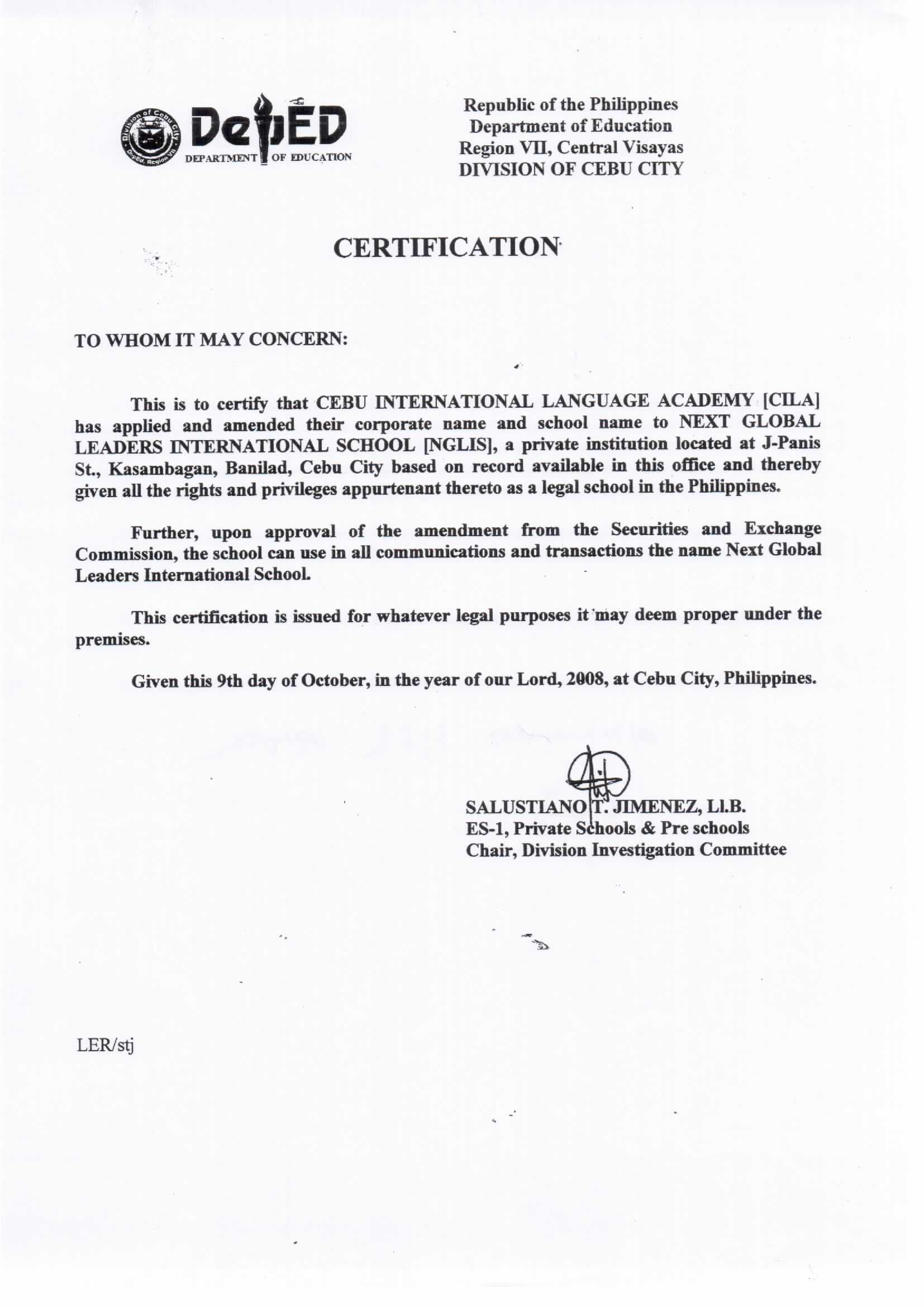 이미지: deped permit