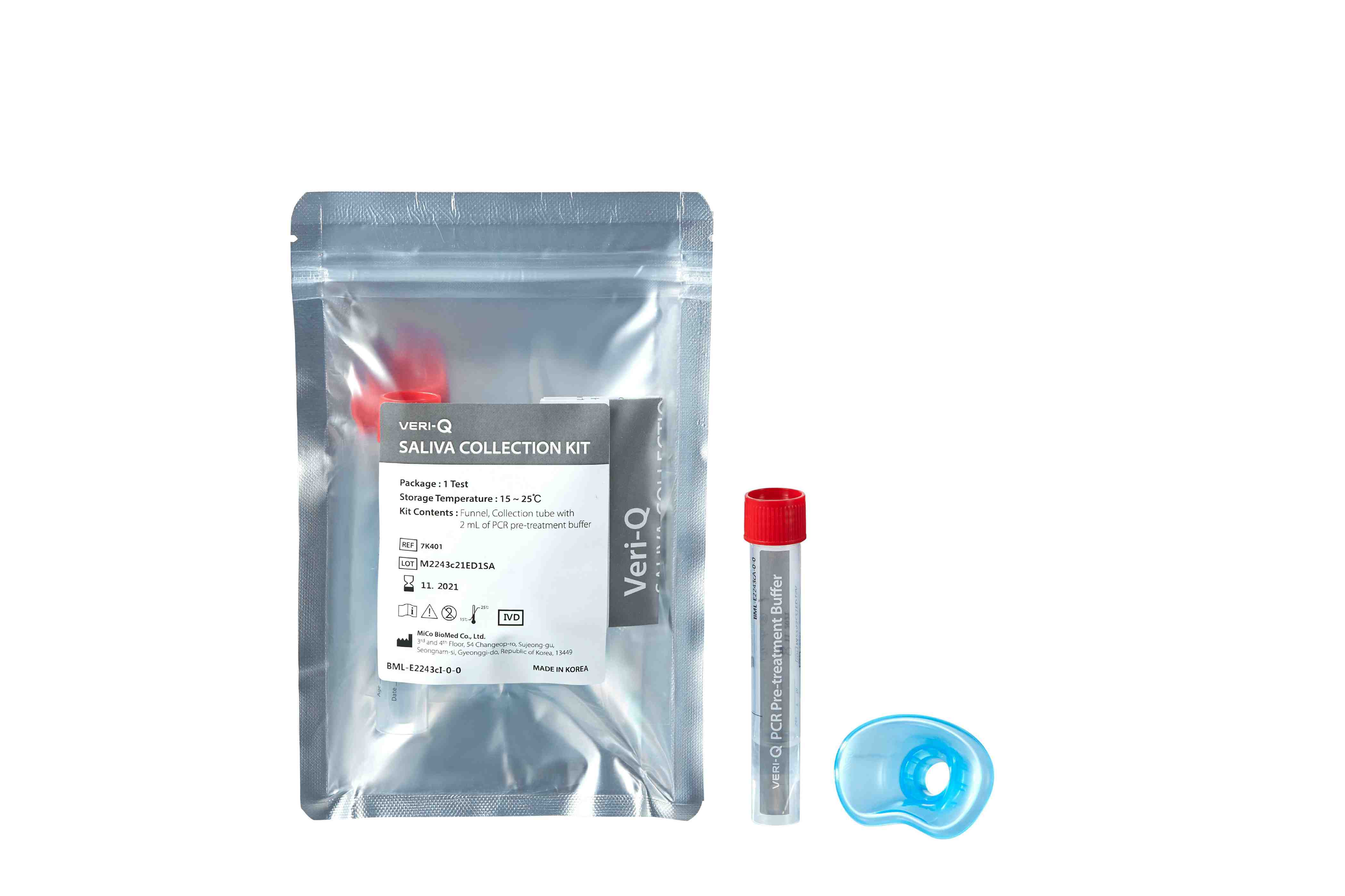 이미지: VERI-Q Saliva Collection Kit